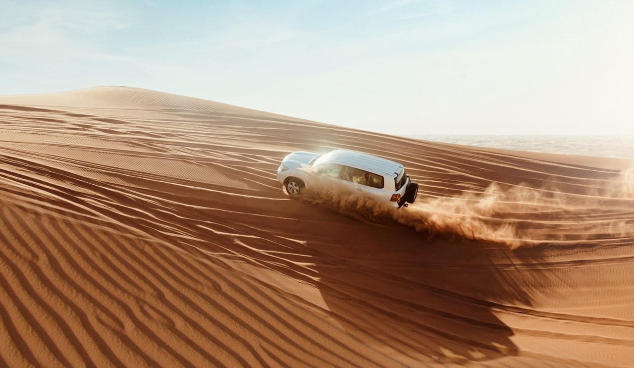 Hummer Morning desert safari Abu Dhabi | Abu Dhabi desert tour in Hummer