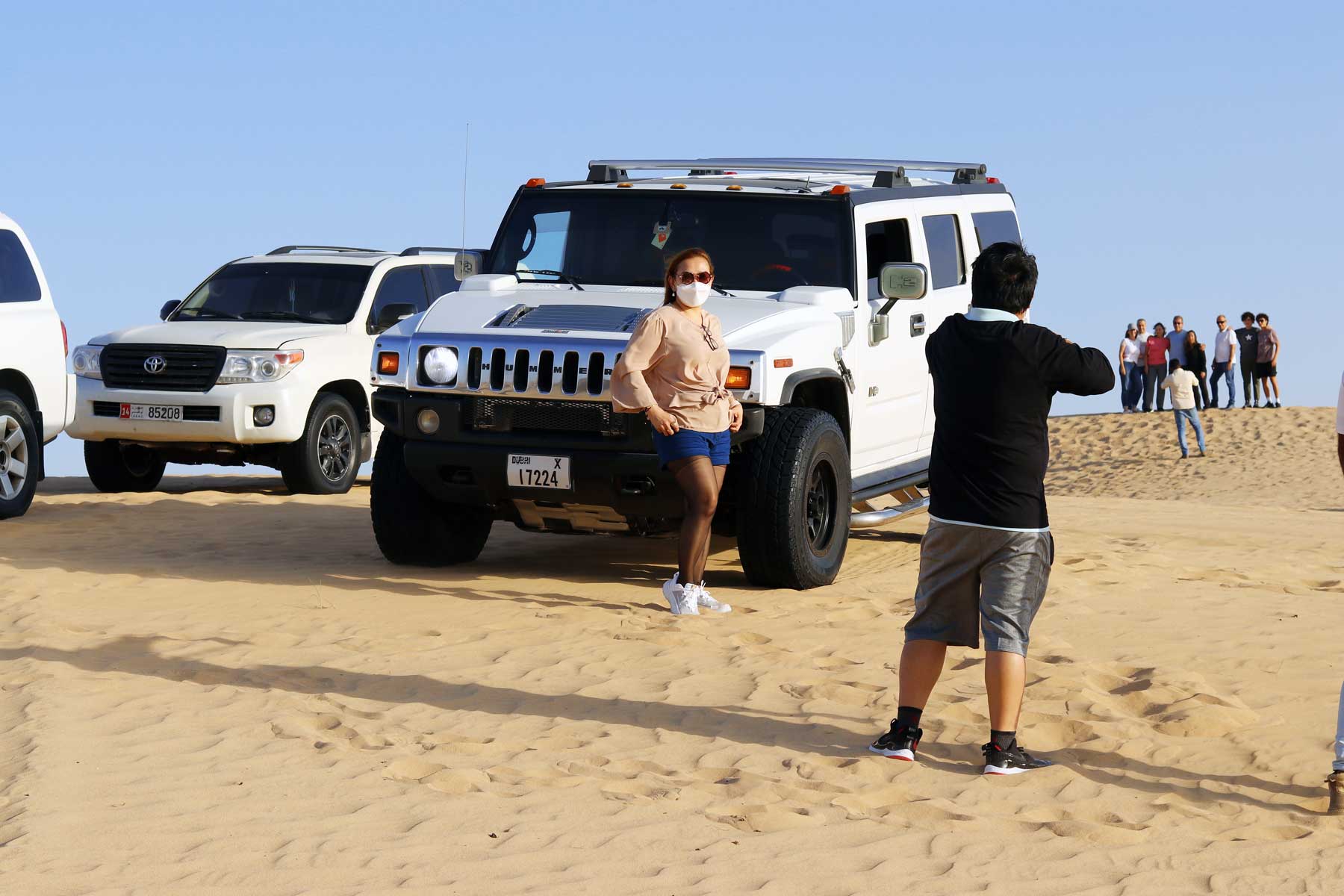 Hummer Morning desert safari Abu Dhabi | Abu Dhabi desert tour in Hummer
